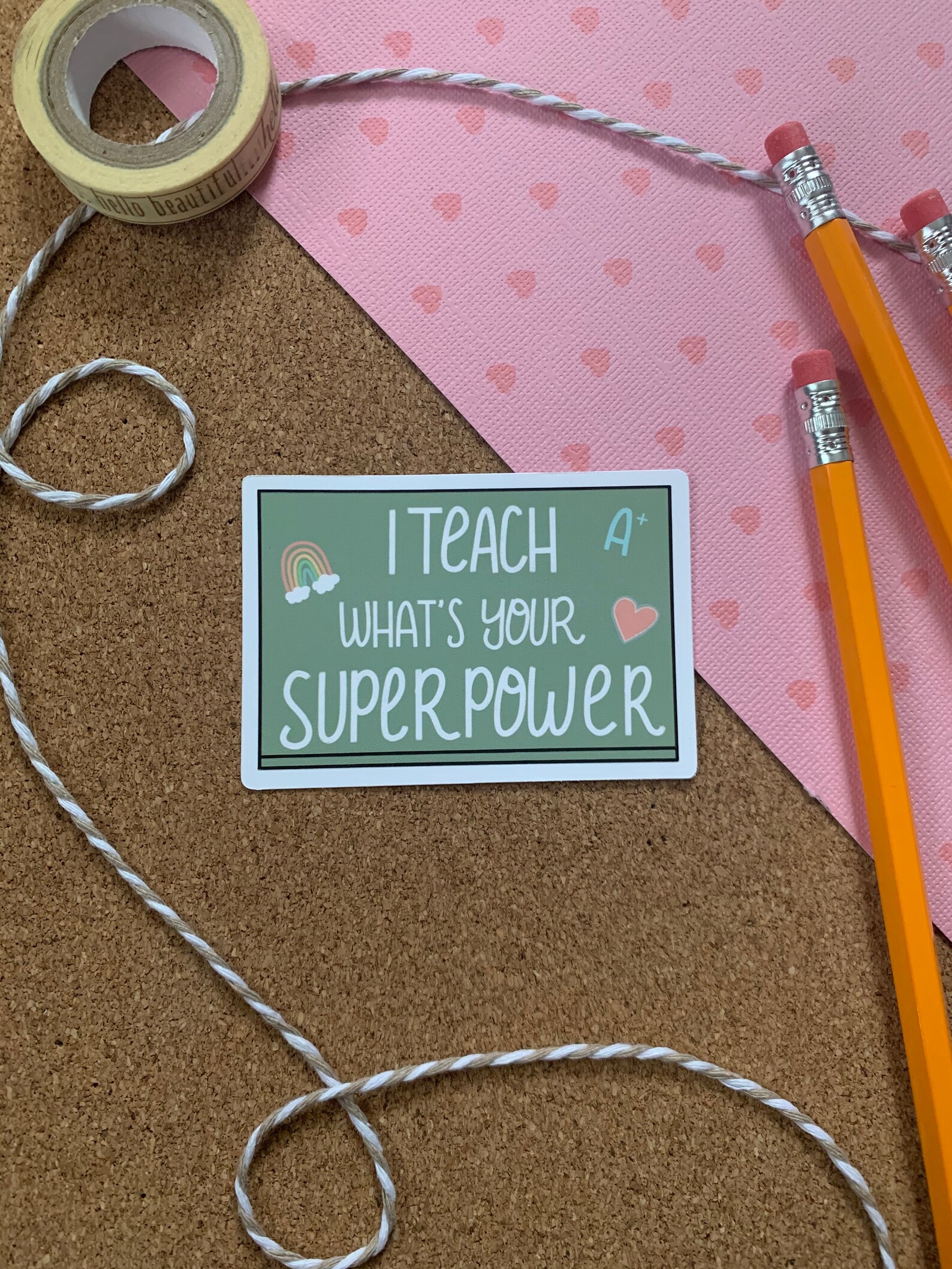 Teacher Sticker Pack | Etsy