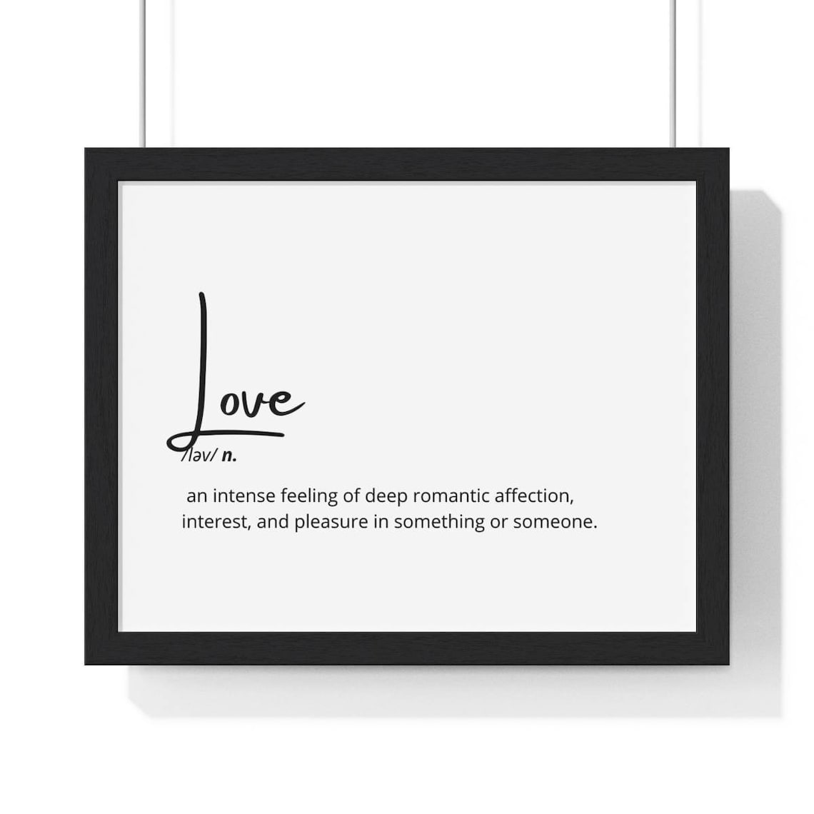 Love Definition Printable, Love Wall Art, Love Quote, Love Poster, Love ...