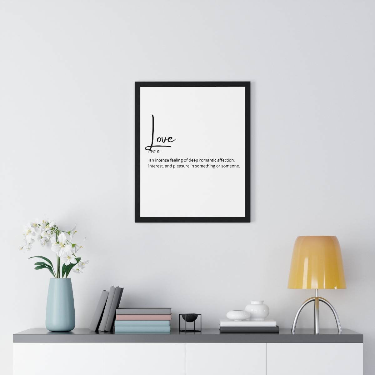 Love Definition Wall Art, Minimalist Quote Print (digital Download) - Etsy