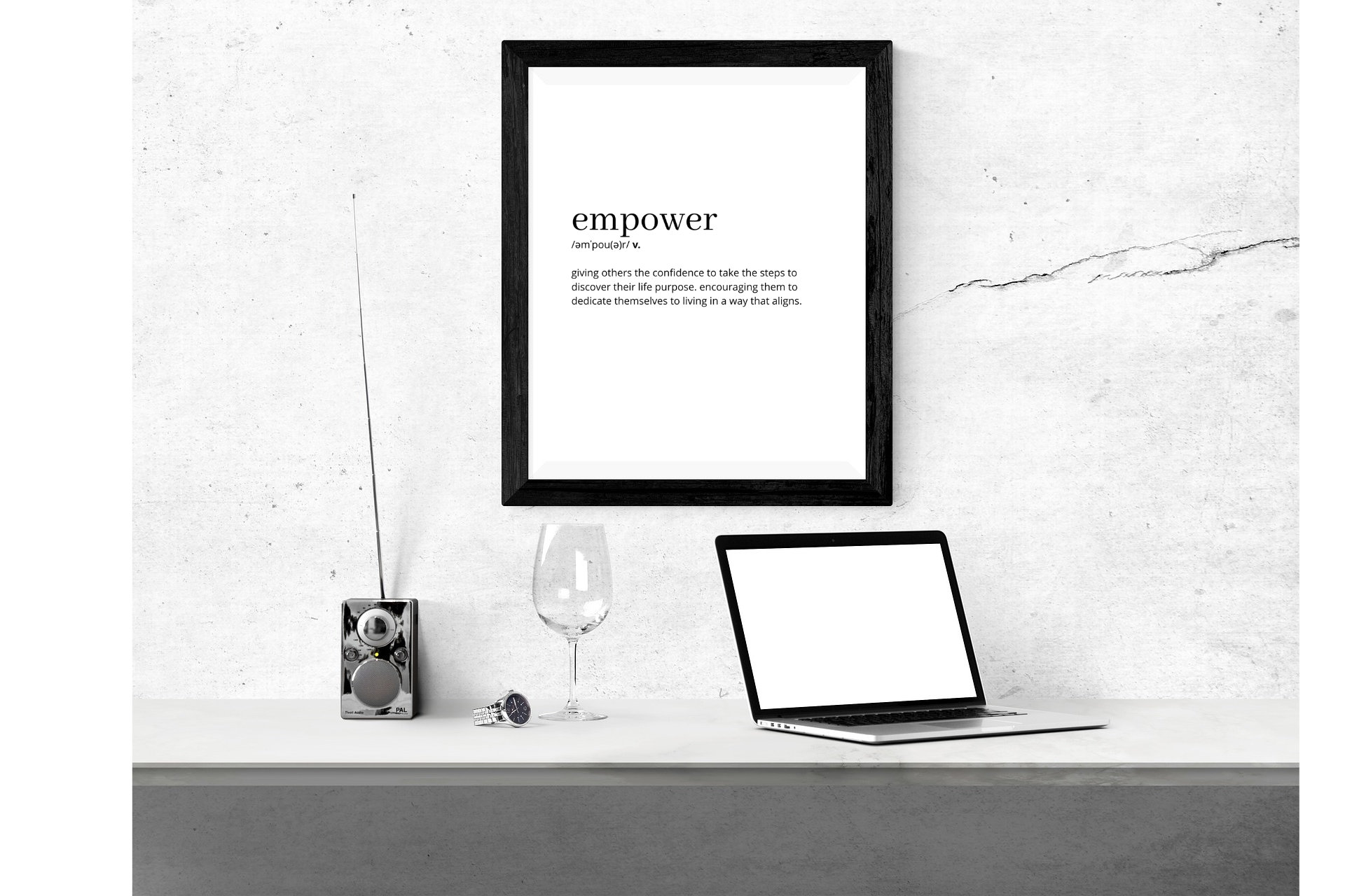 Empower Definition Printable Wall Art, Empower Poster, Empower Quote ...