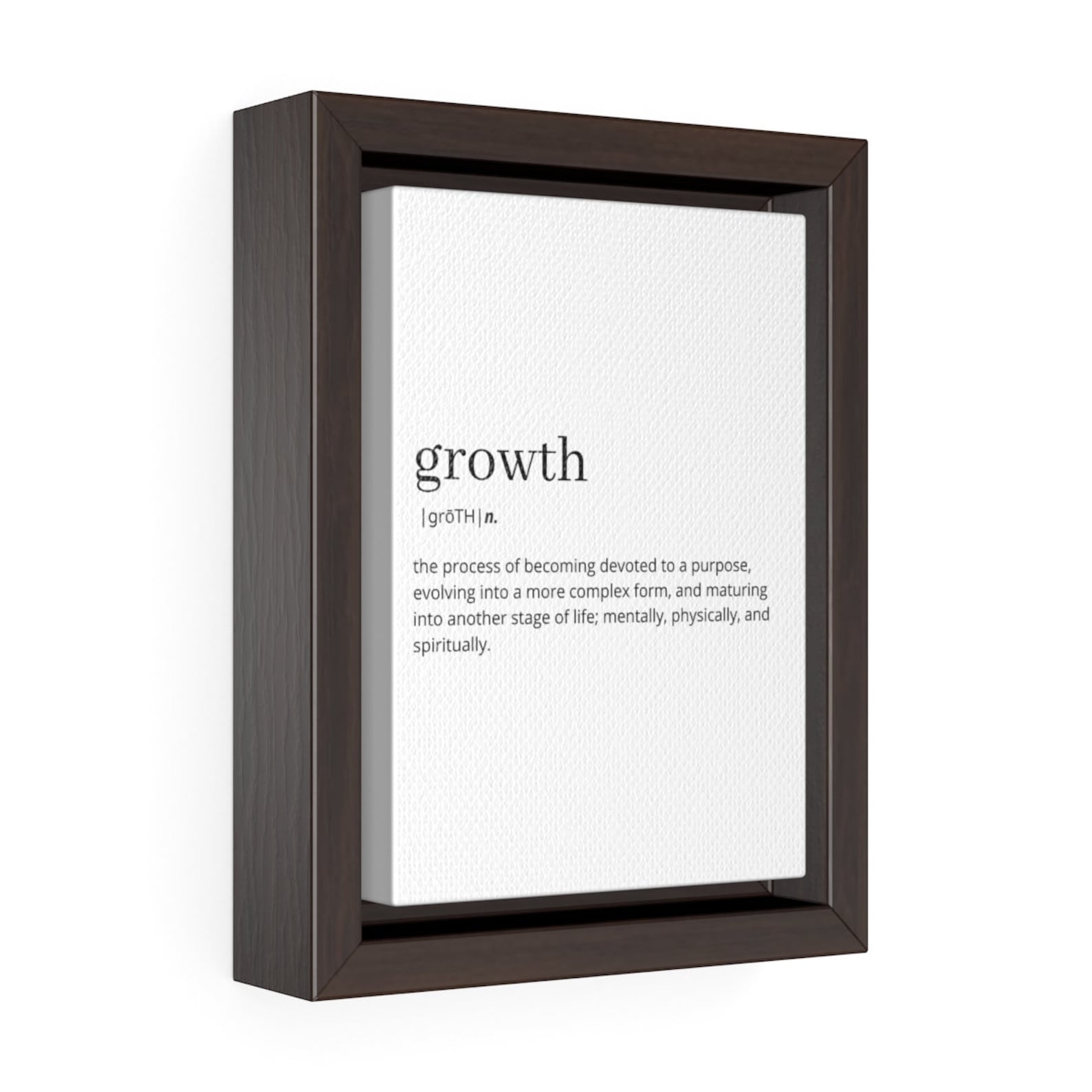 Growth Definition Printable Wall Art, Growth Poster, Growth Quote ...