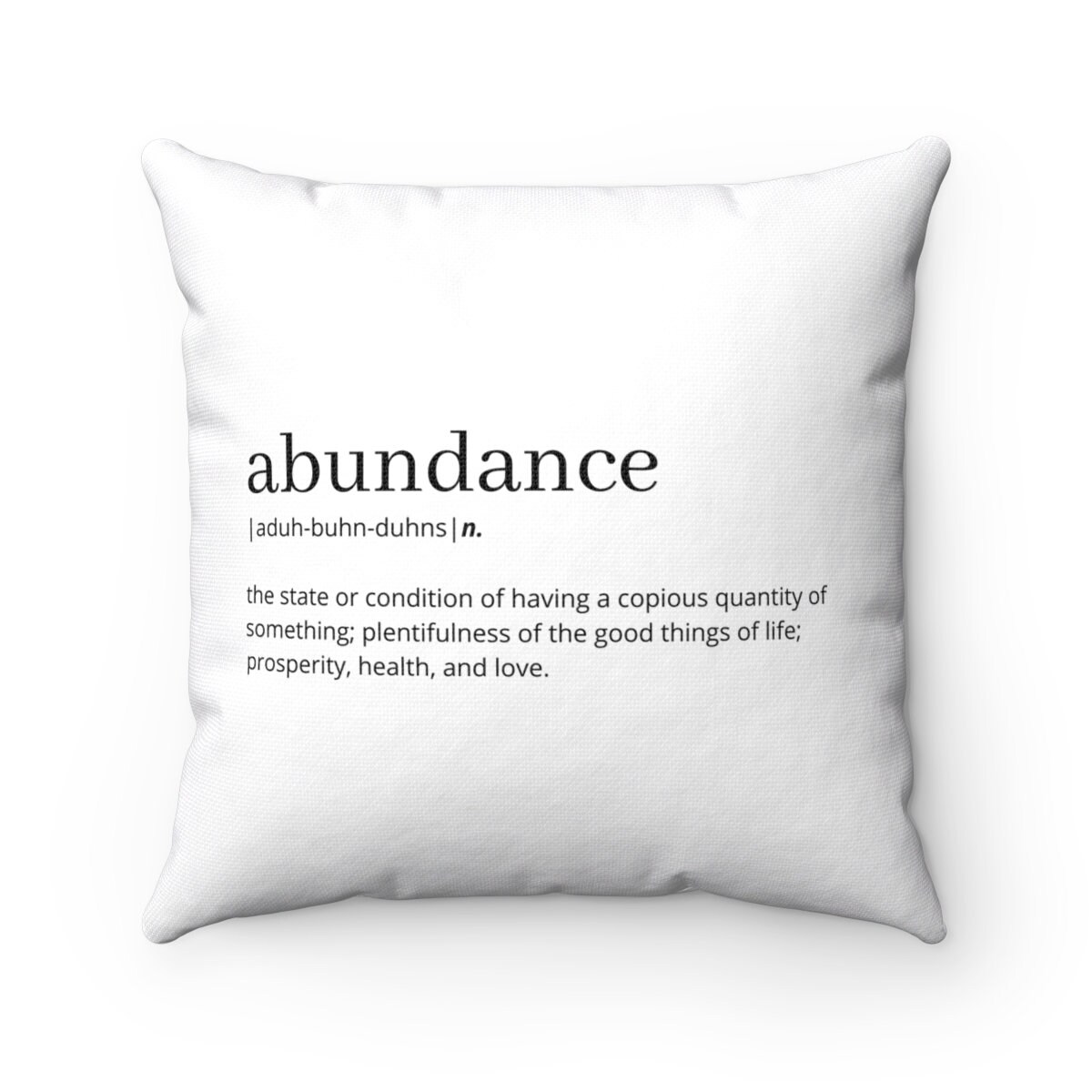 Abundance Definition Printable Wall Art, Abundance Poster, Abundance ...