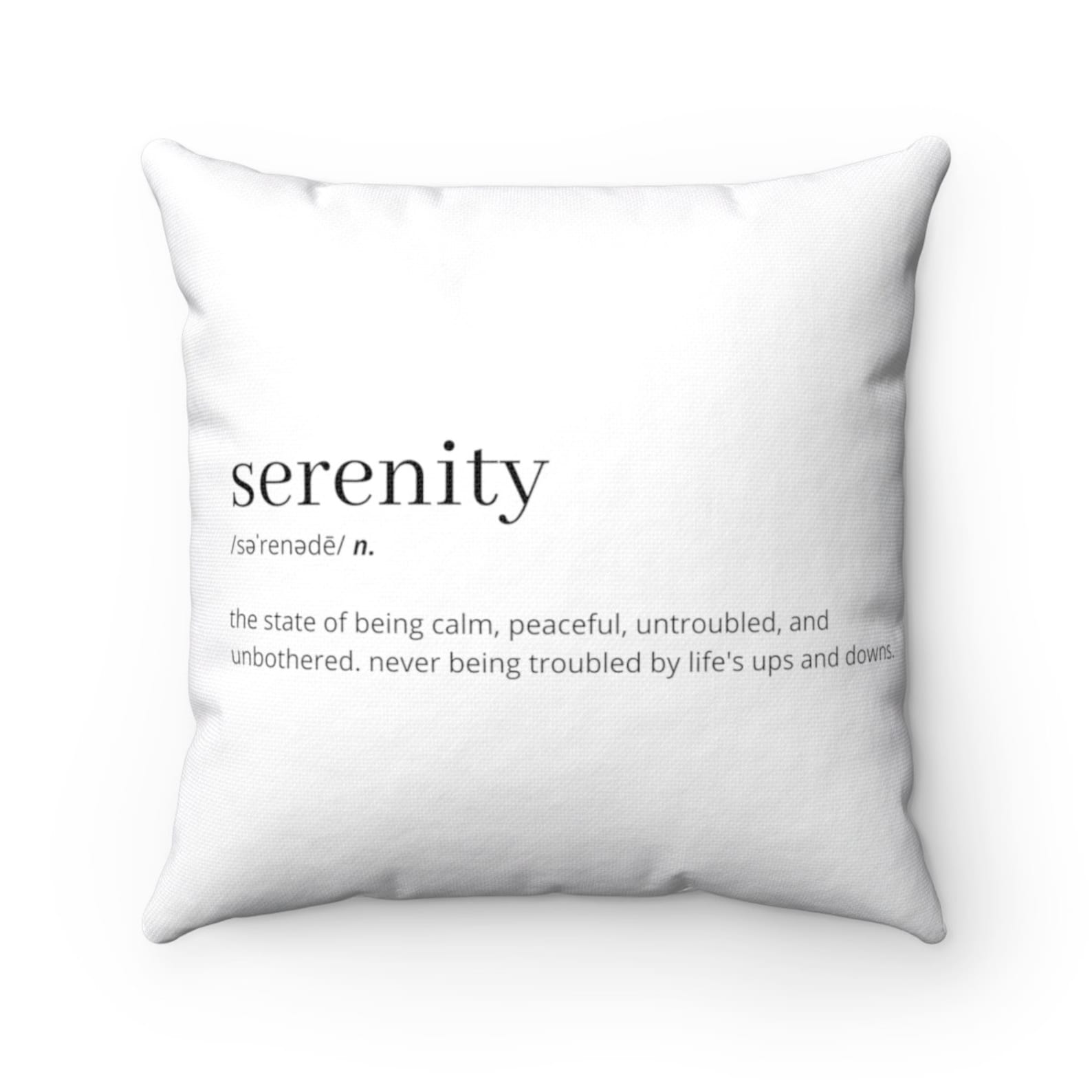 Serenity Definition Printable, Serenity Wall Art, Serenity Quote ...