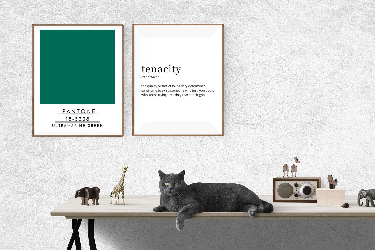 Tenacity Definition Printable Wall Art, Tenacity Quote, Tenacity Poster ...
