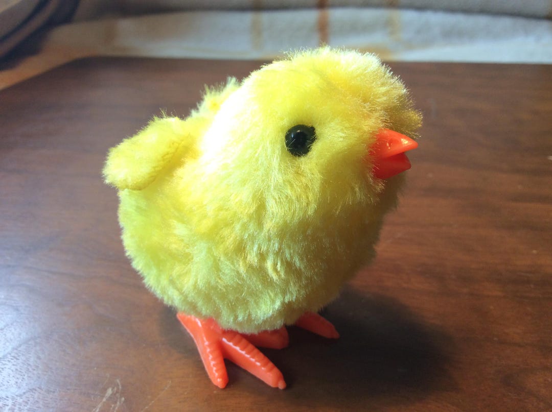 Wind-up Hopping Chick Toy, Kichijoji Tokyo - Etsy