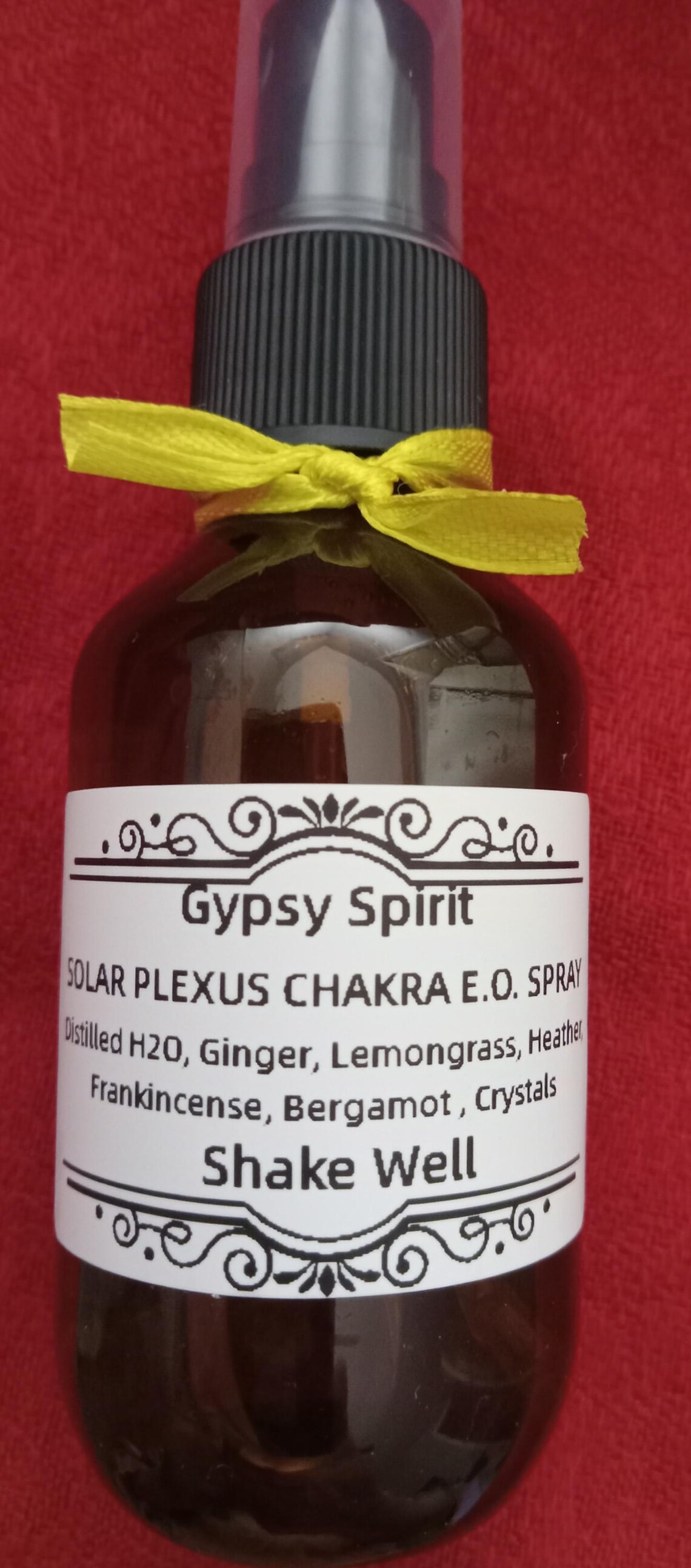 Solar Plexus Chakra Essential Oil Body & Room Spray - Etsy