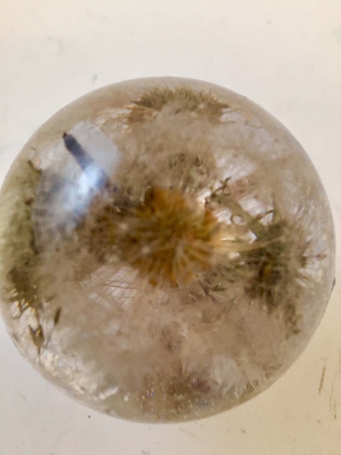 Dandelion Puffs Preserved in a Resin Sphere - Etsy UK