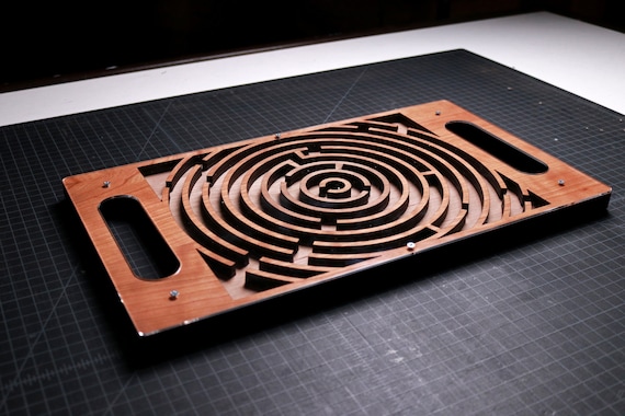 Custom Ball Maze laser Cut SVG Digital File and Instructions - Etsy Canada