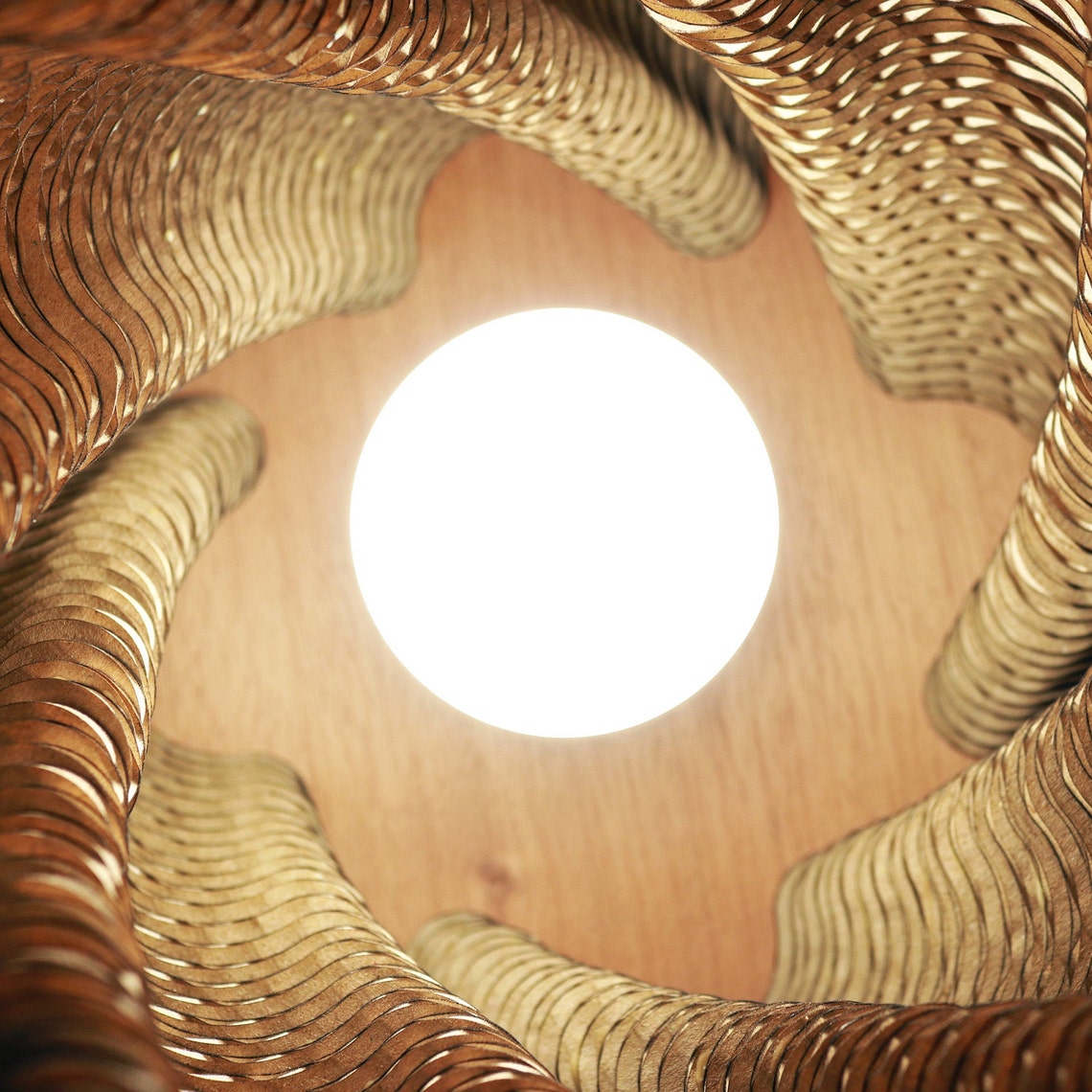 Cardboard Hive Light laser Cut SVG Digital File and | Etsy