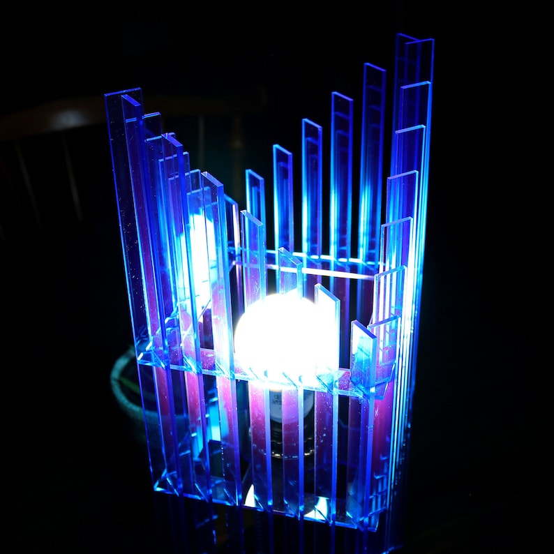 Acrylic Crystal Light (laser Cut SVG Digital File and Instructions Only ...