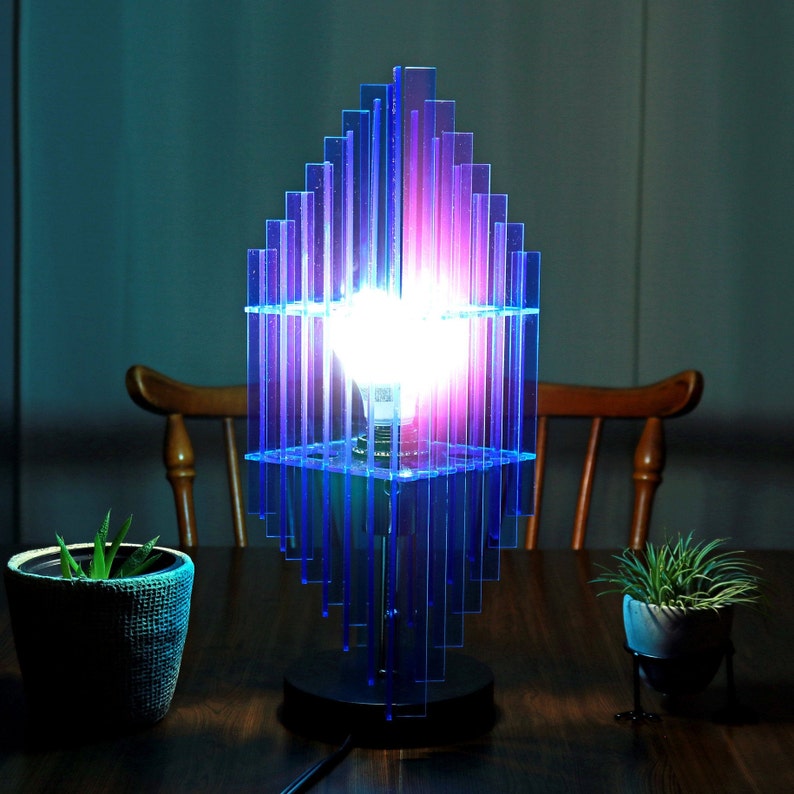 Acrylic Crystal Light (laser Cut SVG Digital File and Instructions Only ...