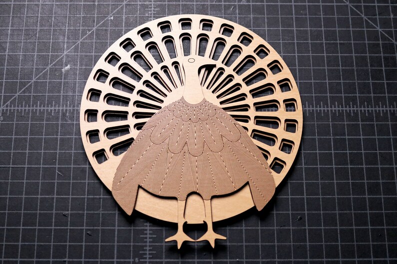 Layered Mandala Turkey Art laser Cut SVG Digital File and - Etsy