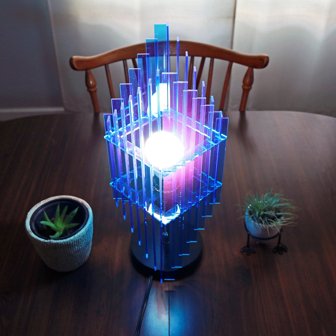 Acrylic Crystal Light (laser Cut SVG Digital File and Instructions Only ...