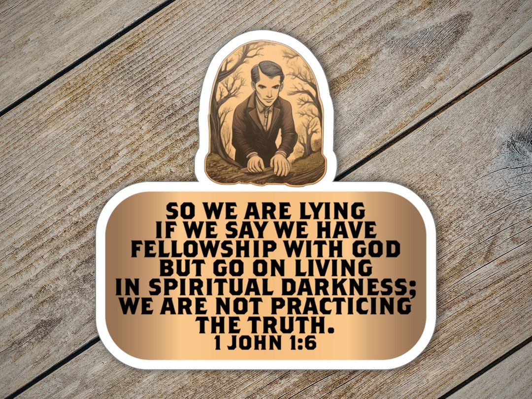 Sticker Christian Bible Verse Sticker Prayer Journal Cool Religious ...