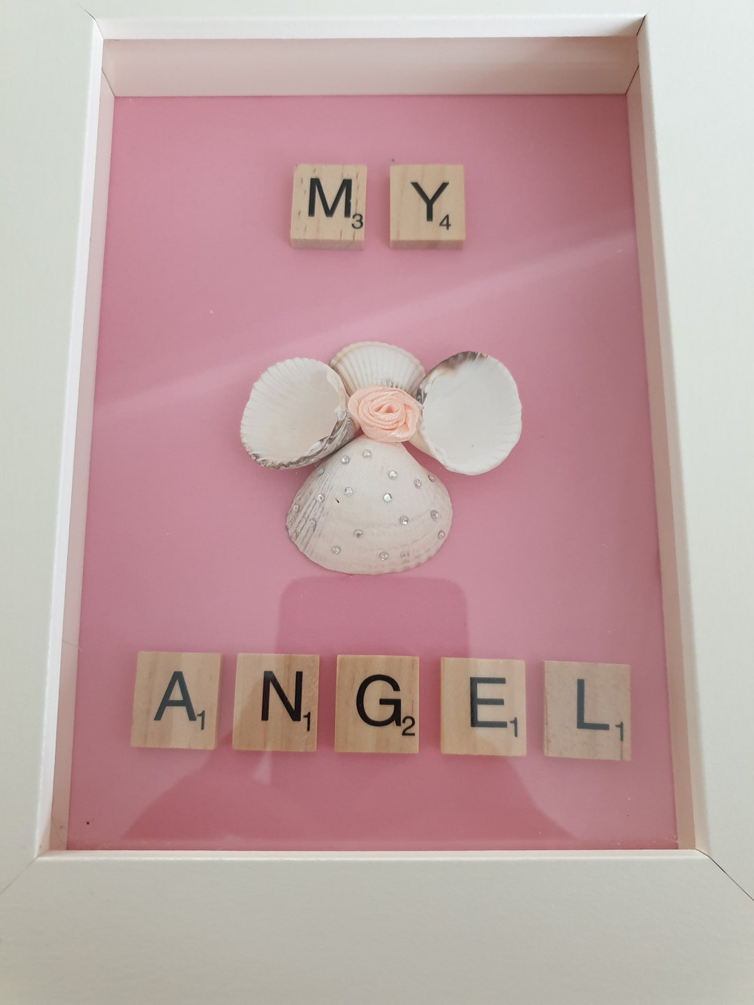 Guardian Angel Box Frame - Etsy