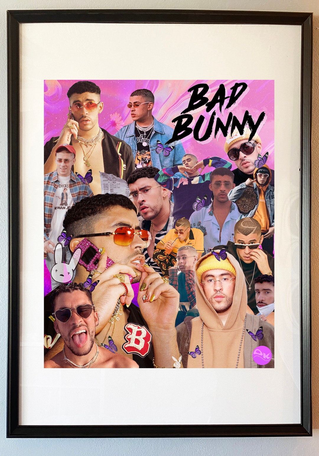 BAD BUNNY POSTER - Etsy