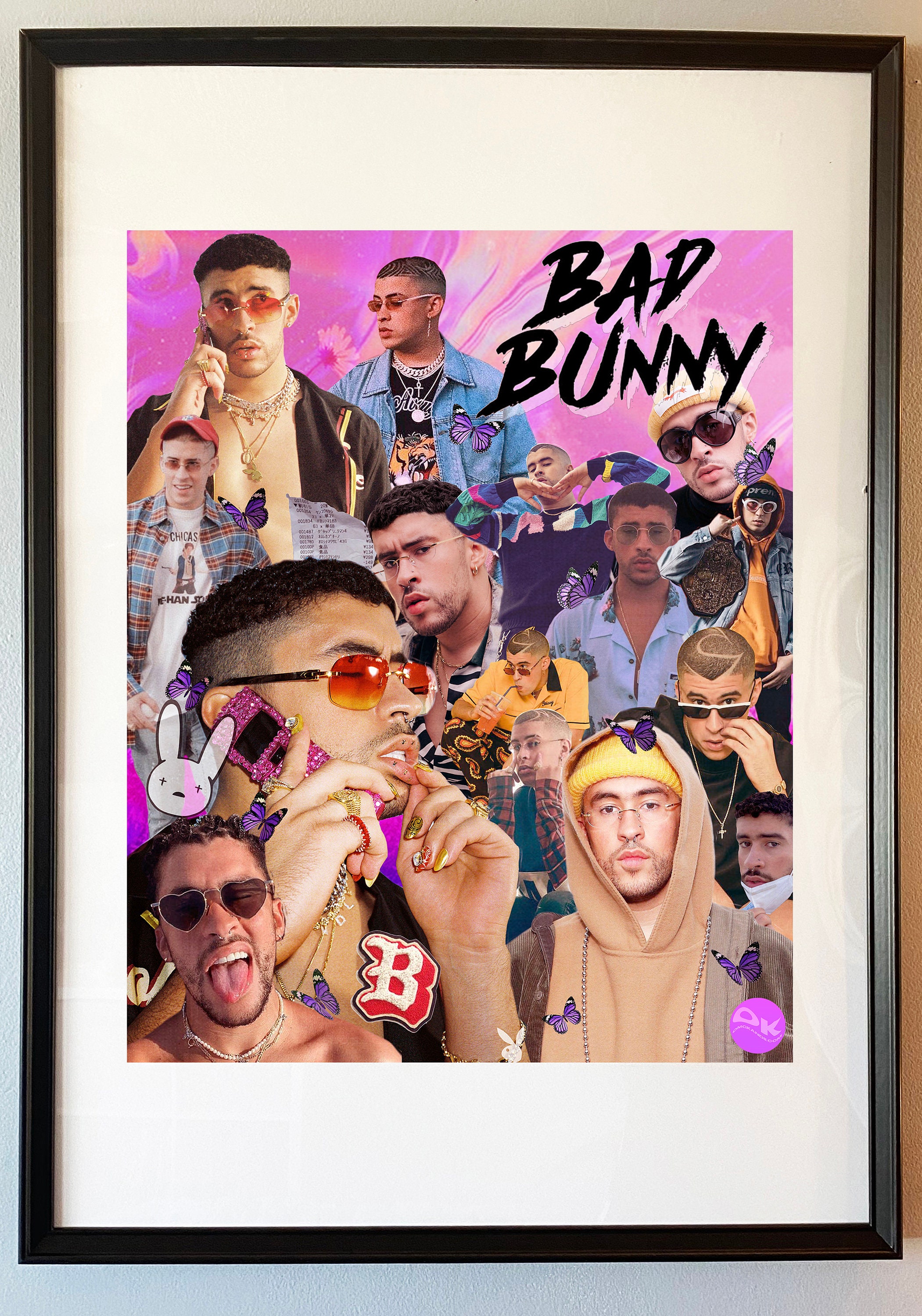 BAD BUNNY POSTER - Etsy