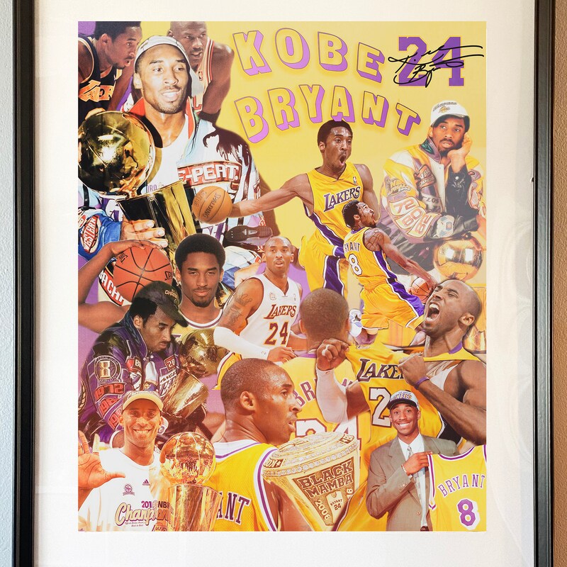 Kobe Bryant Poster - Etsy