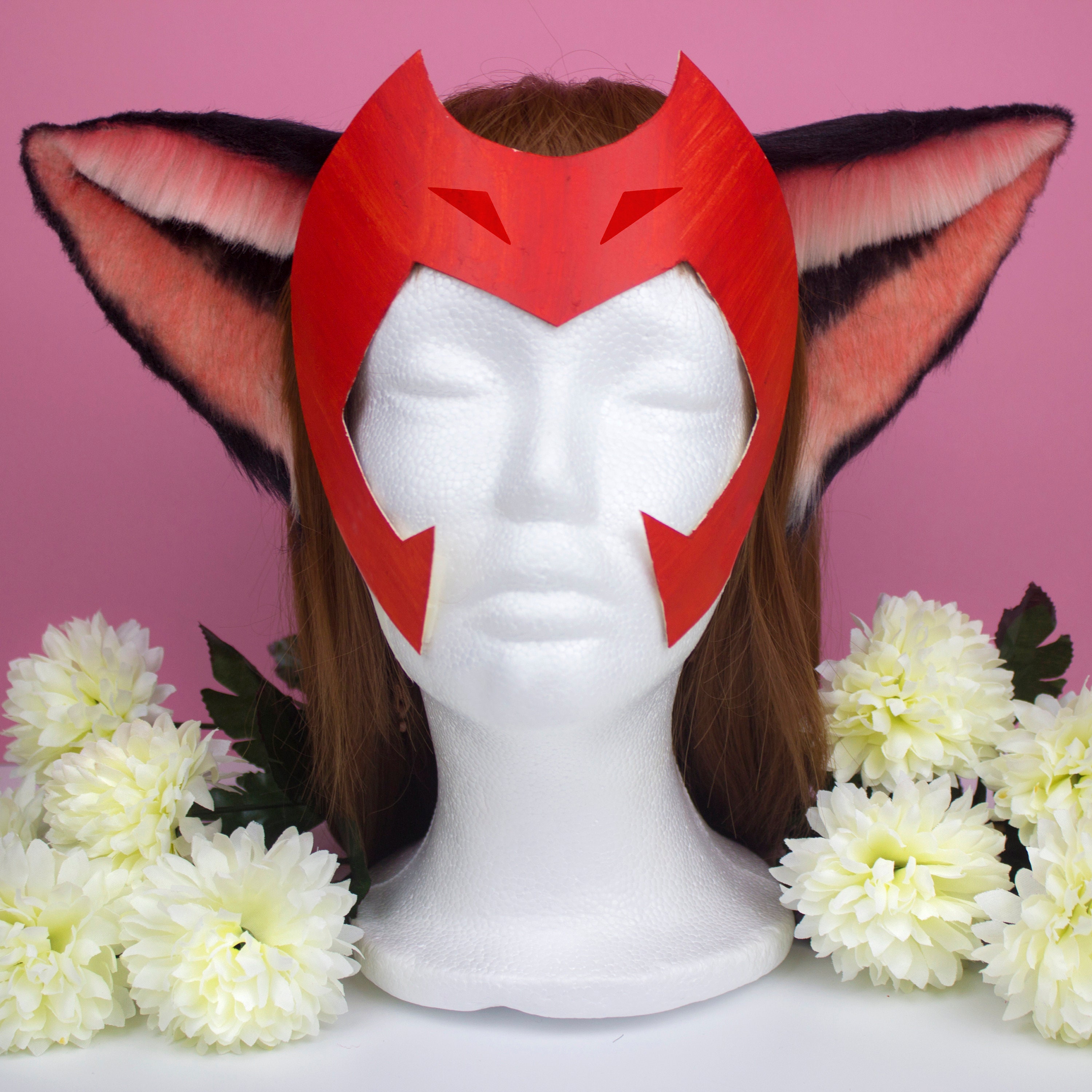 Catra Cosplay Ears and Tail She-ra and the Princesses of - Etsy