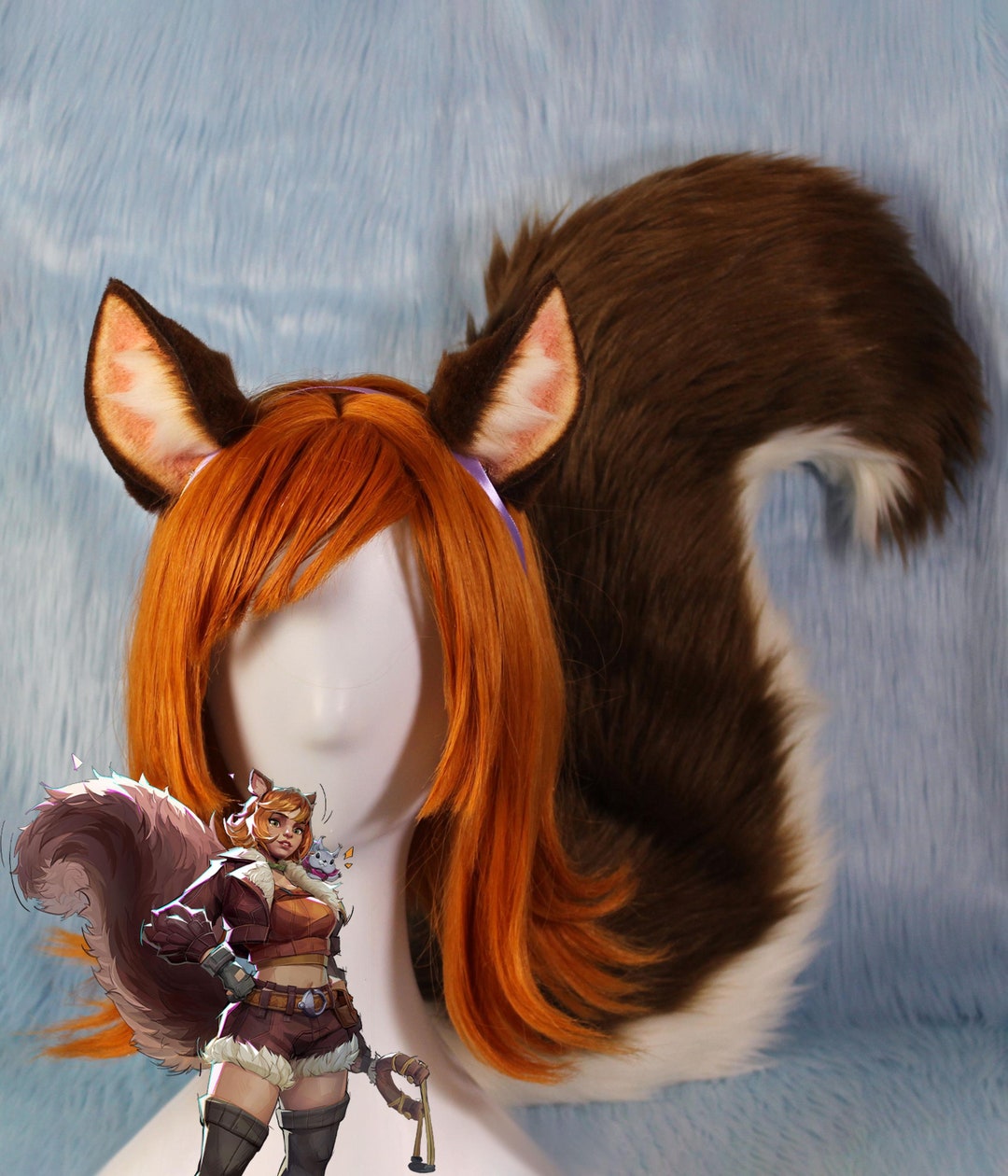 Squirrel Girl Ears | Marvel Rivals Ears | Cosplay Ears | Squirrel Ears ...