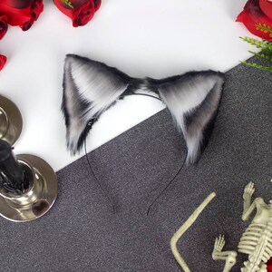 Build Your Own Kitten / Cat Faux Fur Ears Custom Faux Fur | Etsy