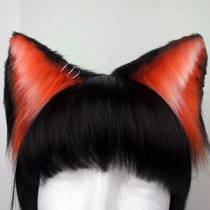 Build Your Own Kitten / Cat Faux Fur Ears Custom Faux Fur | Etsy