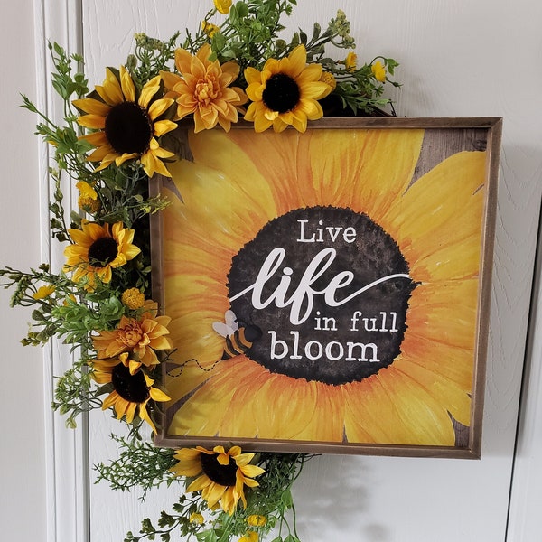 Live Life in Full Bloom - Etsy