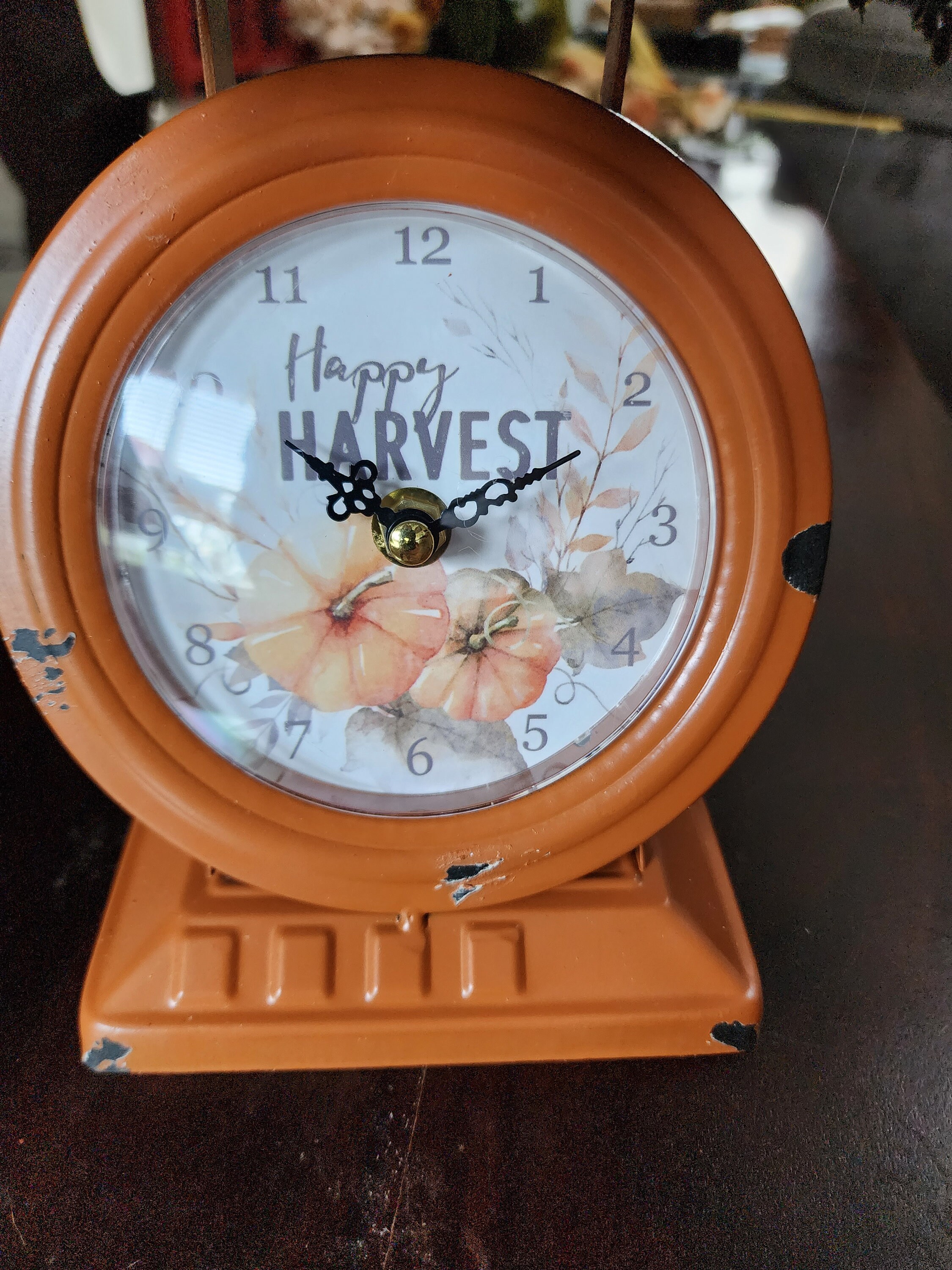 Harvest Time Clock/scale Arrangement - Etsy