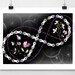Cycling Print - Bike Chain Infinity Symbol With Inspirational Quote ...