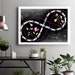 Cycling Print - Bike Chain Infinity Symbol With Inspirational Quote ...