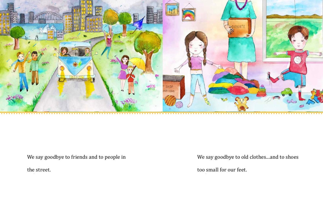Saying Goodbye Children's Book - Digital Ebook (EPUB) - Etsy