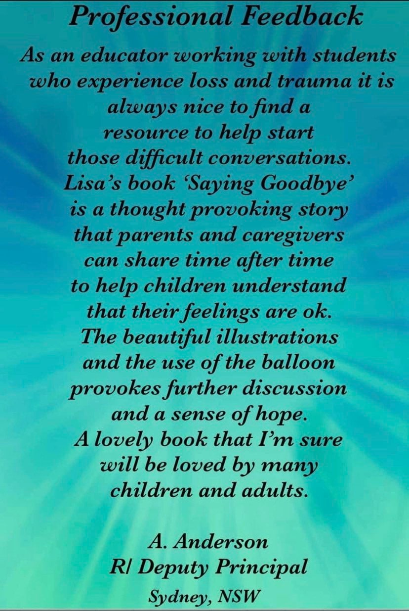 Saying Goodbye Children's Book Digital Ebook EPUB - Etsy