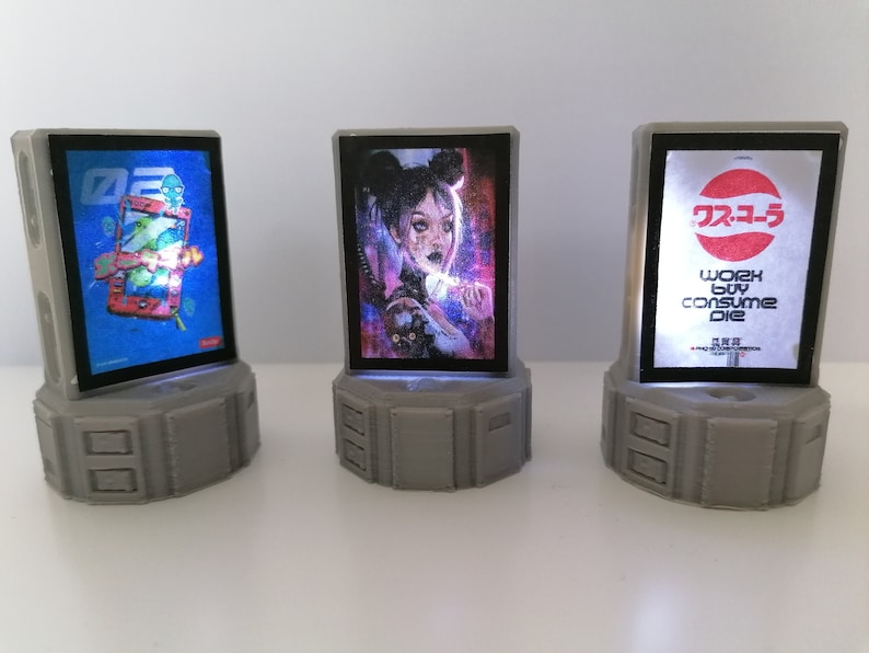 28mm Sci-fi Illuminated Billboards: Stargrave, Legion Terrain - Etsy