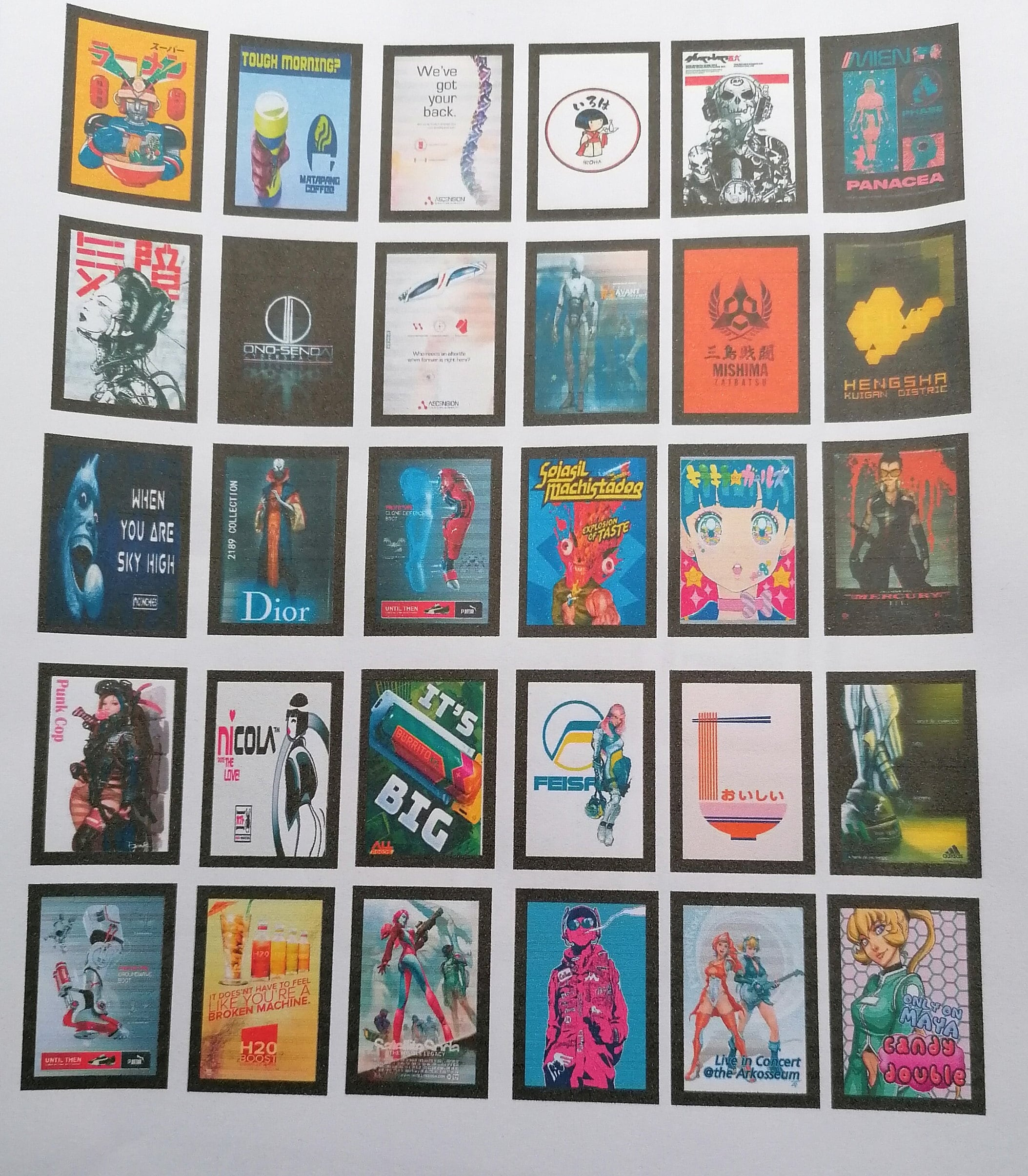 28mm Sci Fi Billboard Posters Addon - Etsy