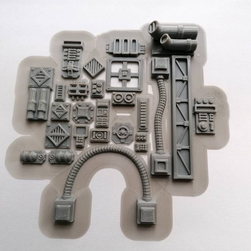 Greebles Miniatures - Etsy UK
