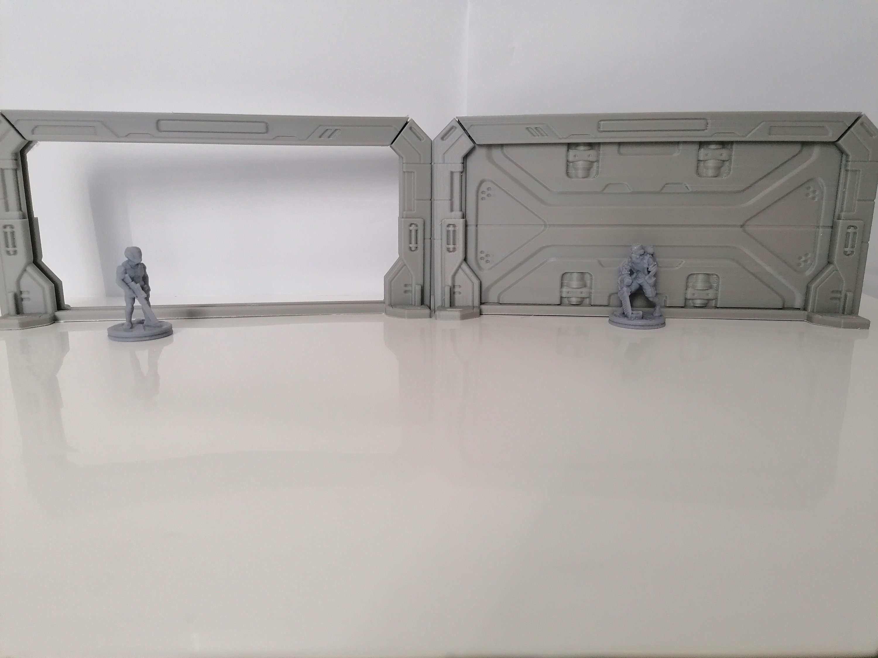 28mm Sci Fi Large Hanger Doors - Etsy