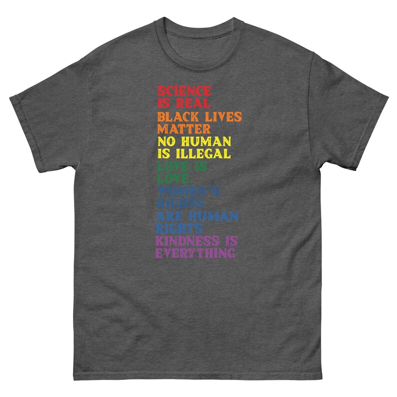Science is Real LGBTQ Rights Rainbow Pride Empowerment Month - Etsy