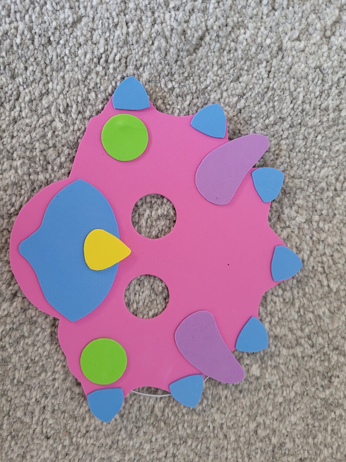 EVA Foam Dinosaur Masks - Etsy