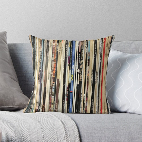 Vinyl Pillow - Etsy