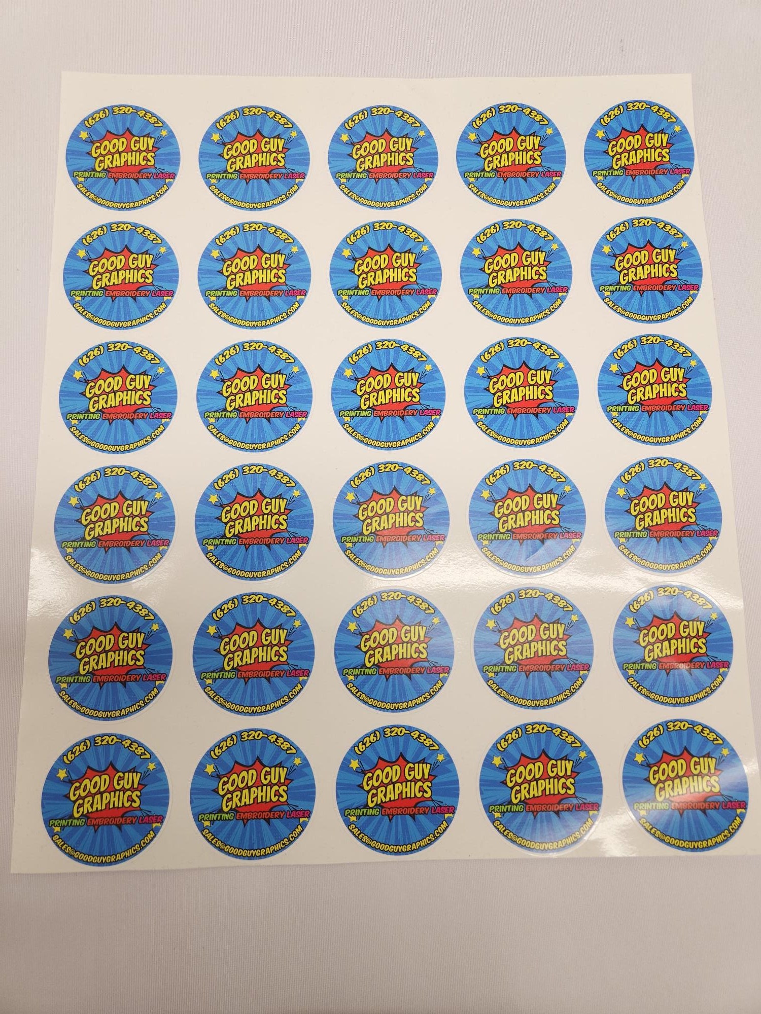 Custom Sticker Sheets | Bulk Label Sheets | Packaging Labels ...