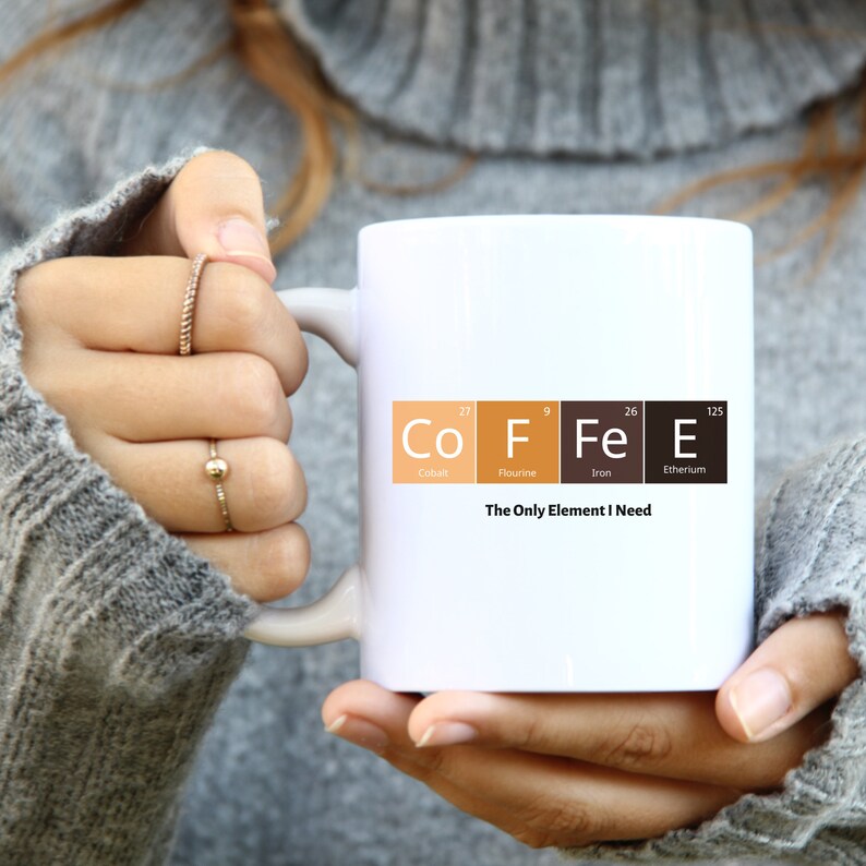 Periodic Table Mug Coffee Mug Science Geek Chemistry | Etsy