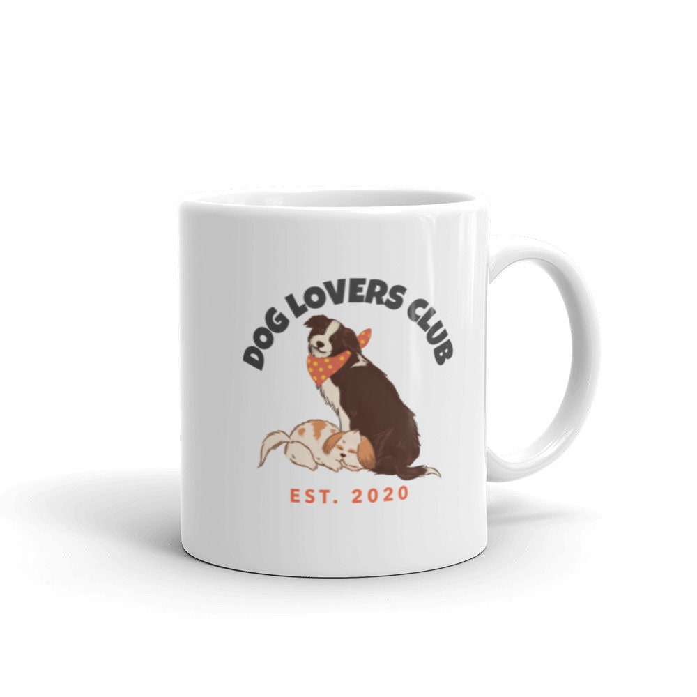 Dog Lover Club Mug Dog Parent Mug Fur Parent Four Legged Kid Happy Dog ...