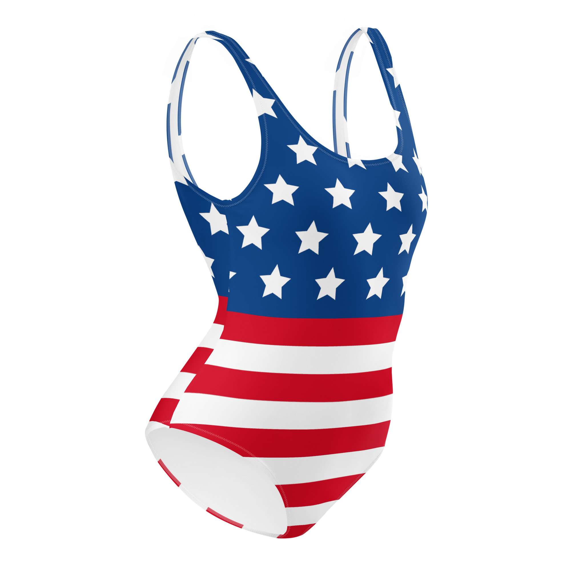 American Flag Swimwear | 4th of July | Patriotic One Piece Swim Suit ...