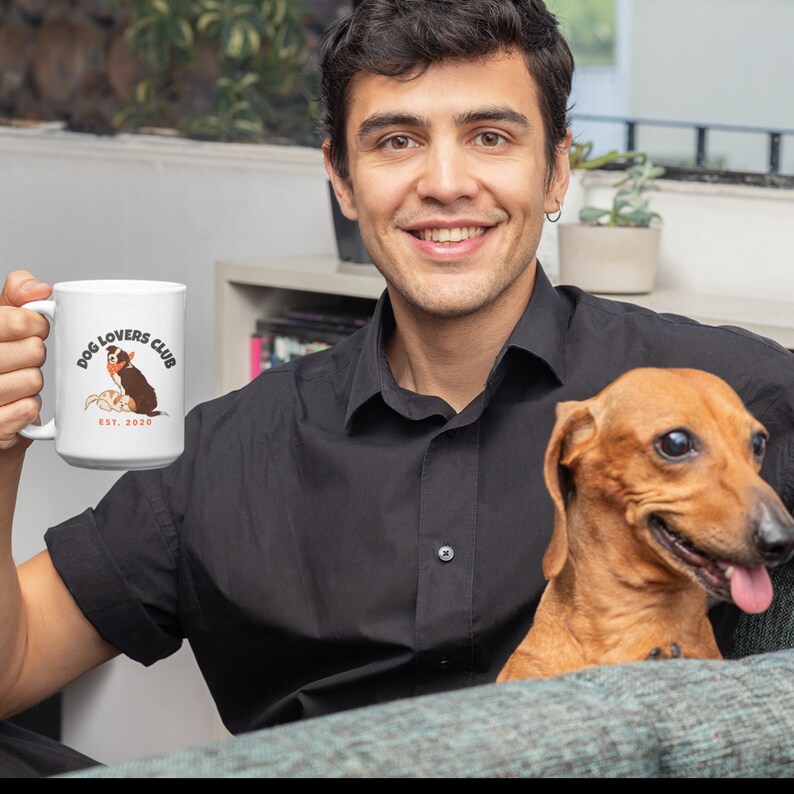 Dog Lover Club Mug | Dog Parent Mug | Fur Parent | Four Legged Kid ...