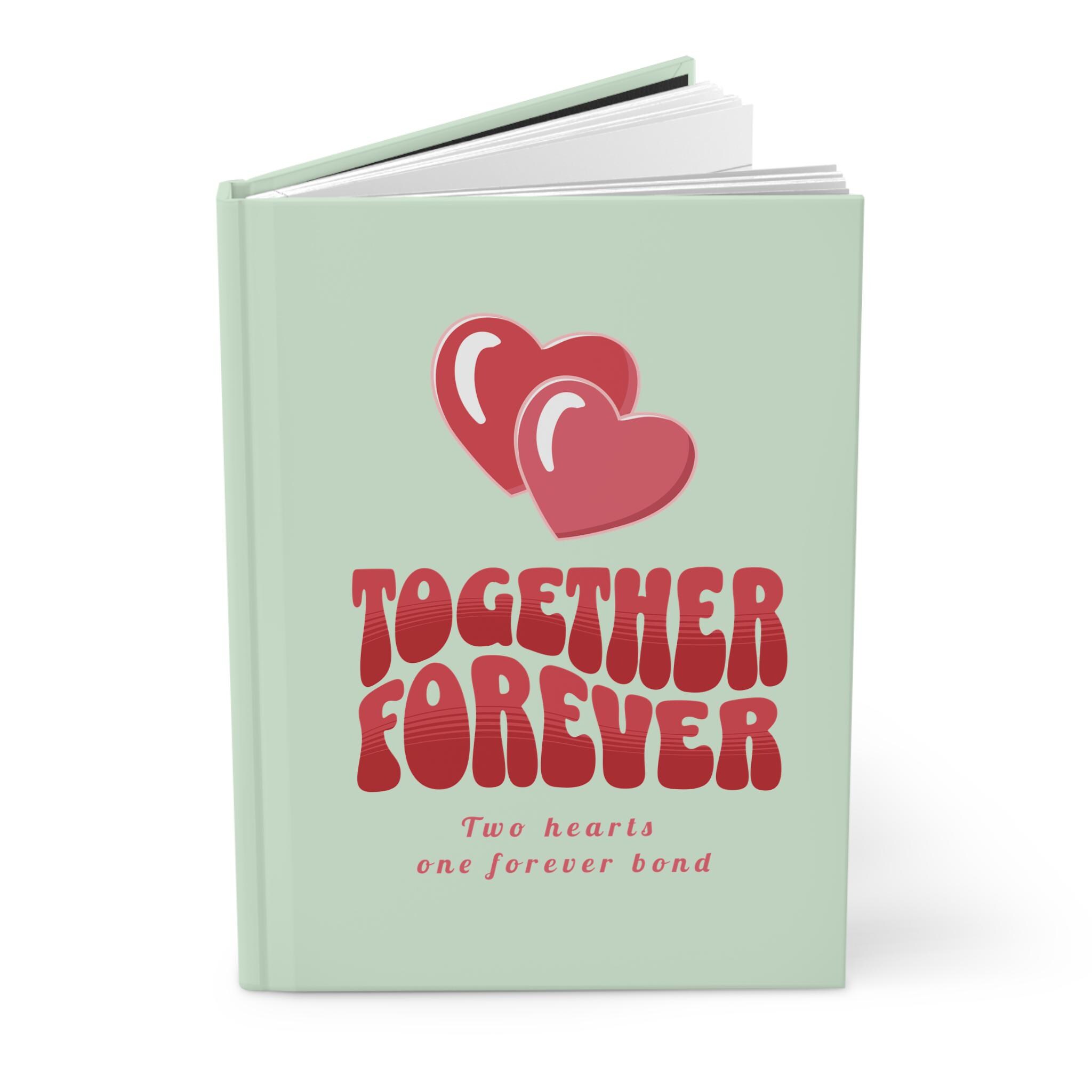 Better Together Hardcover Journal Cute Valentine's Day Gift | Hardcover ...