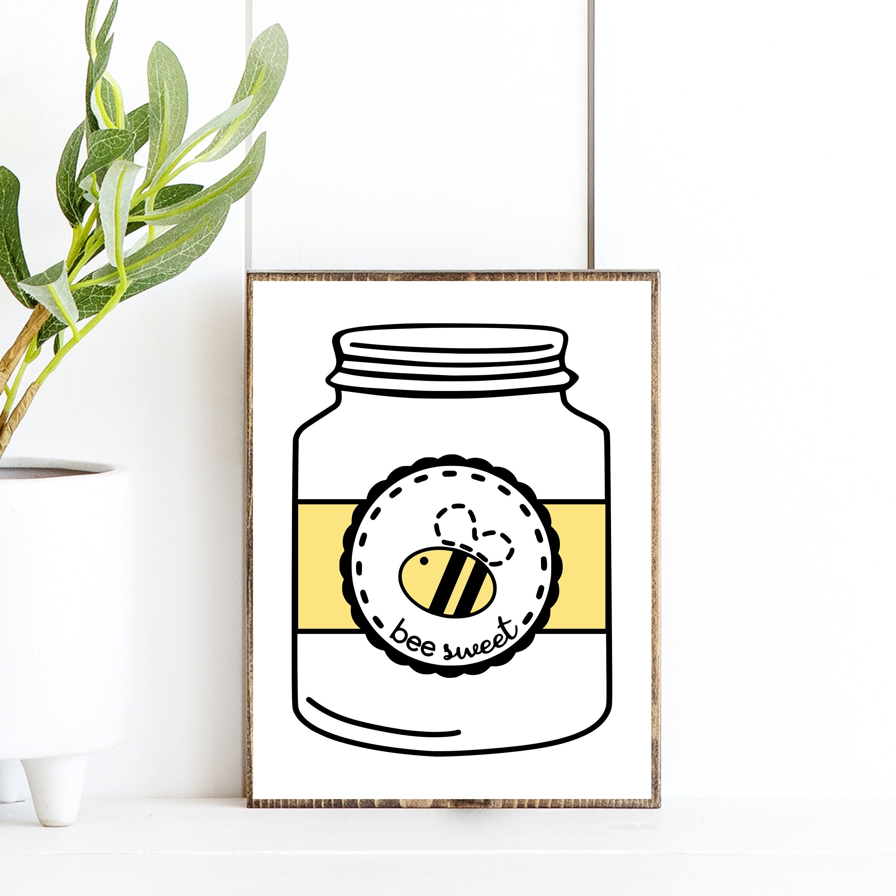 Bee Sweet Svg Eps Dxf Png Digital Download SVG File Cutting Files ...