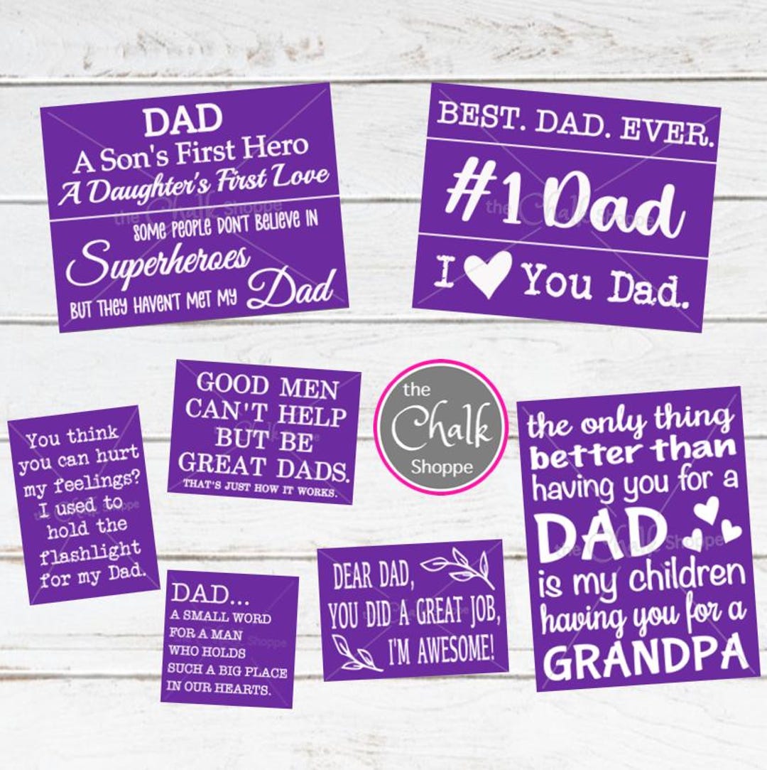 Reusable Silkscreen Dad Stencil: Adhesive Stencils Wood Signs - Etsy