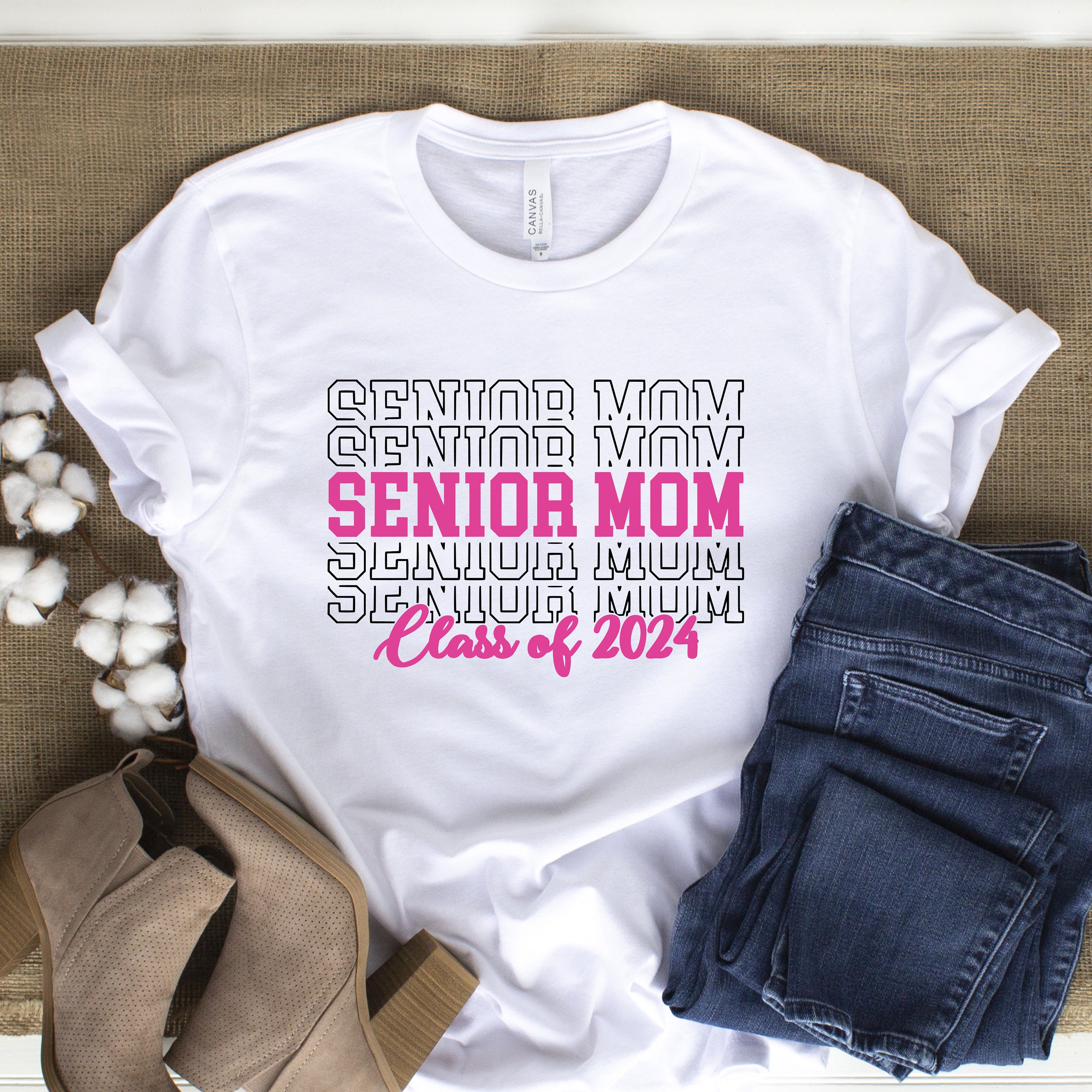 Senior Mom Class of 2024 Svg Eps Dxf Png Digital Downloads SVG File ...