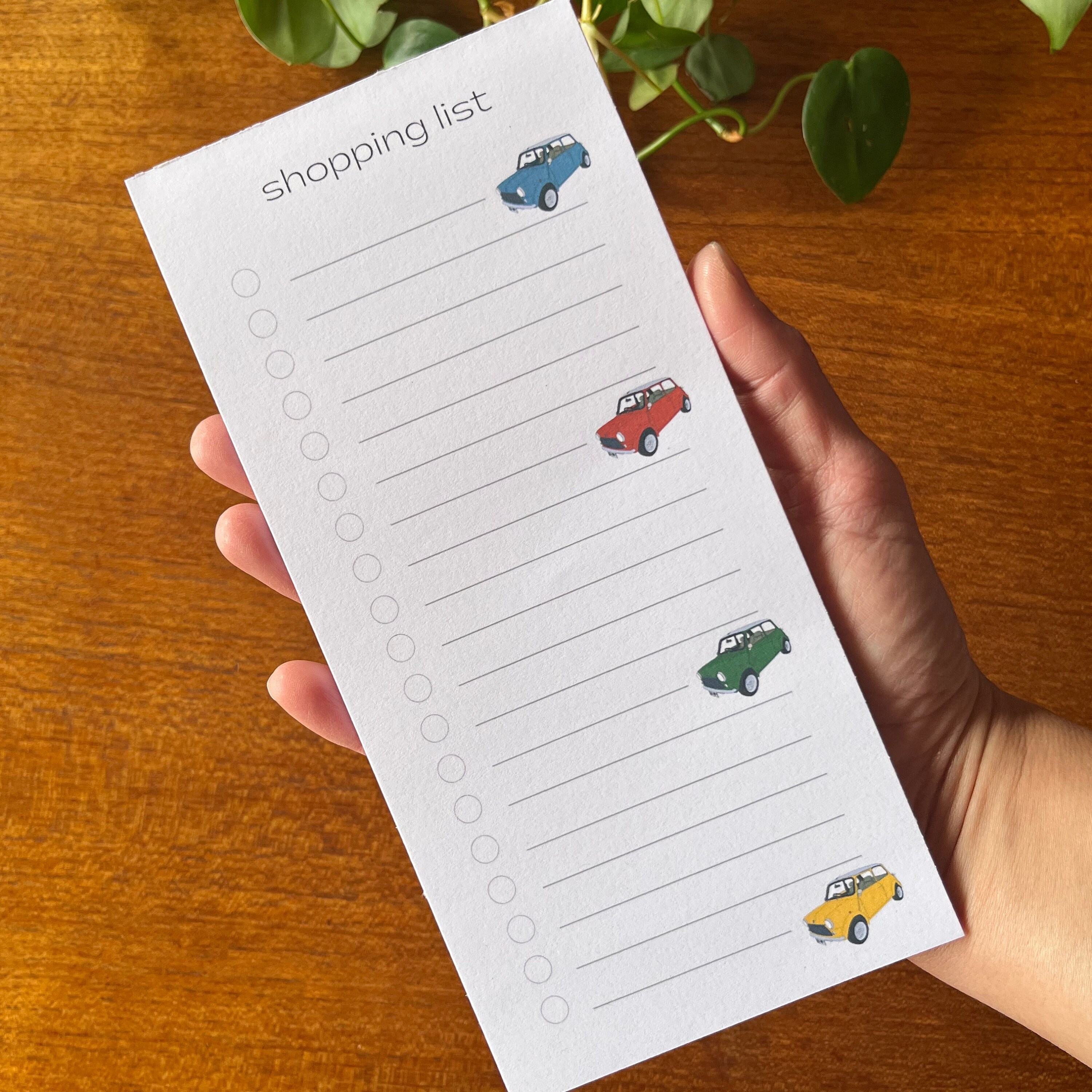 MINI Cooper Gift Pack - Shopping List - Bookmark - Greeting Card ...