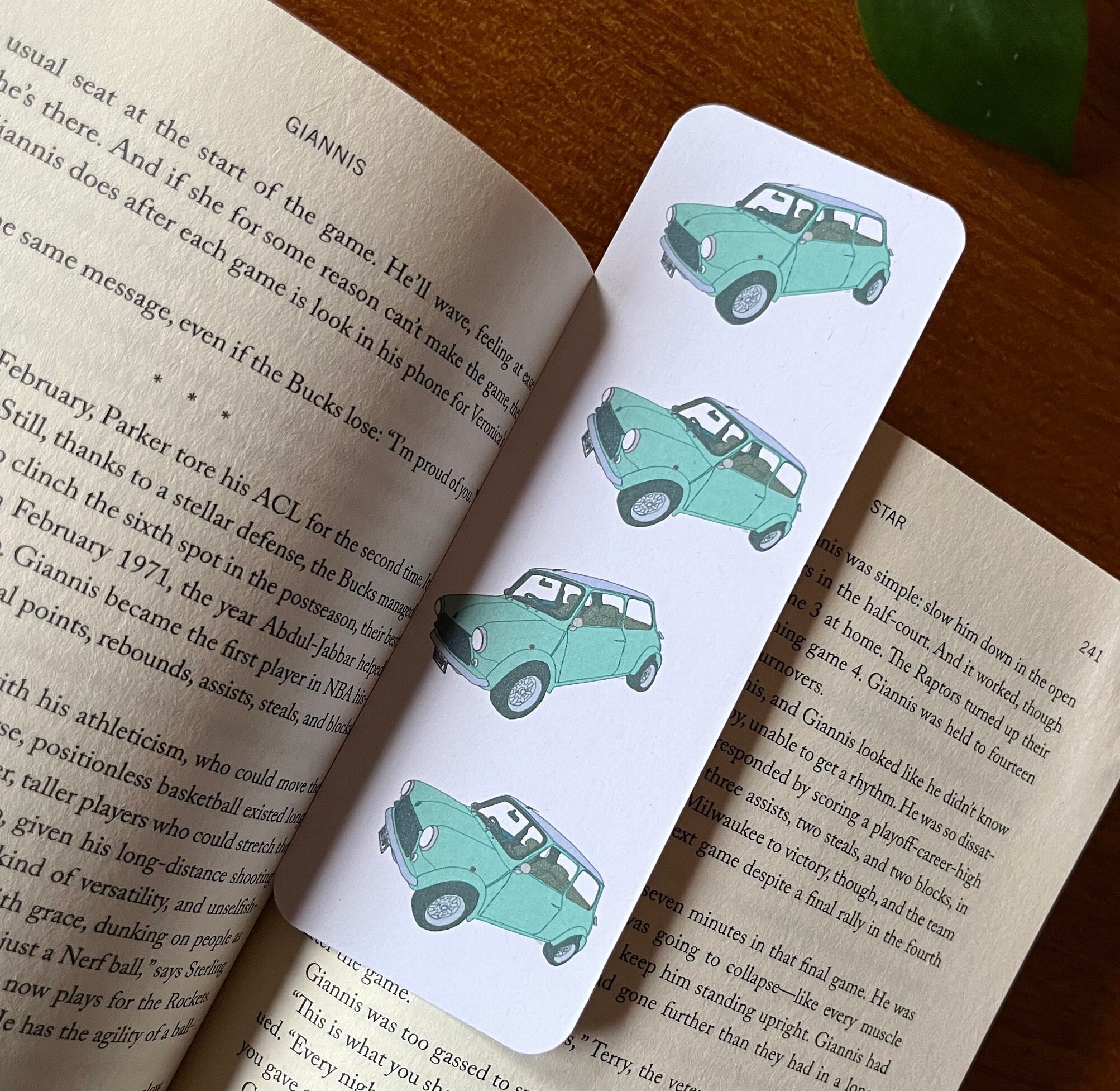Mini Cooper Bookmark Ready to Ship Mini Lover Gift Retro - Etsy